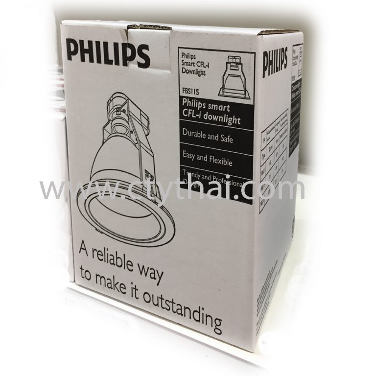 โคมไฟดาวน์ไลท์ "Philips" รุ่น FBS115 ขนาด 5" - C T Y Intertrading Co ...